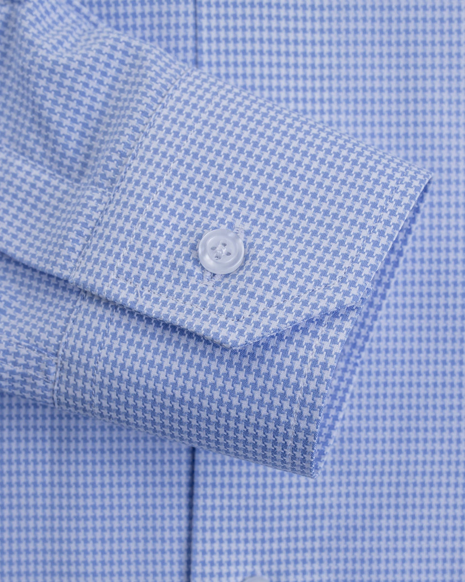 Small Light Blue Check Shirt – A.Moosajee Sons